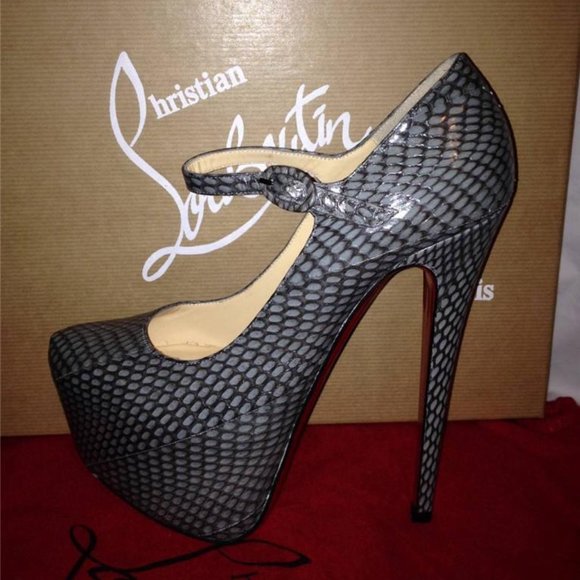Christian Louboutin | Shoes | Christian Louboutin Lady Daf 6 Cobra ...